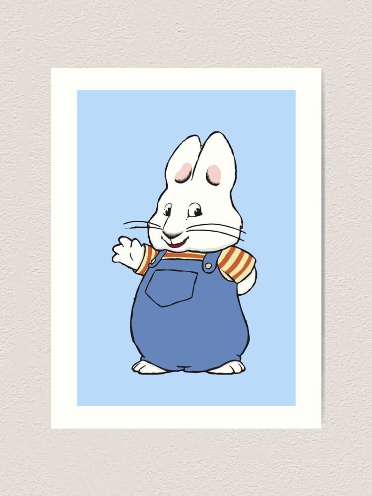"Max and ruby bunny " Art Print for Sale by oldschool-kids | Redbubble