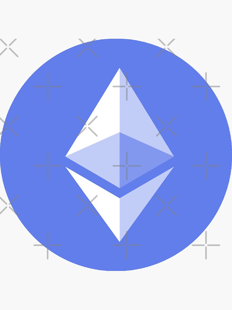 "Ethereum Logo" Sticker for Sale by hodlme | Redbubble