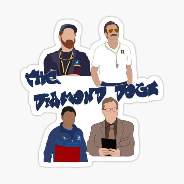 Diamond Dogs Stickers | Redbubble