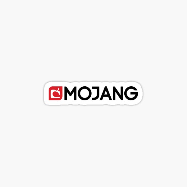 "Mojang" Sticker by kapnilvindar | Redbubble