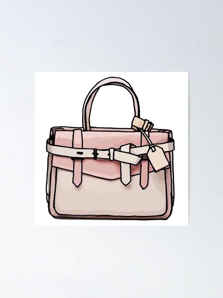 "Purse Sticker" Poster by FabCreative | Redbubble