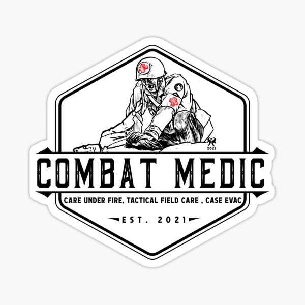 "Combat Medic" Sticker for Sale by Nursebeyond | Redbubble