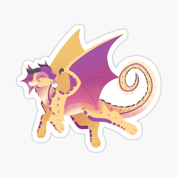 "WOF Wings of Fire Kinkajou Sticker" Sticker for Sale by Yuki-Inu ...