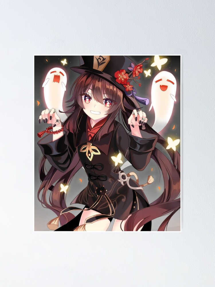 "Hu tao" Poster for Sale by Parkboom | Redbubble