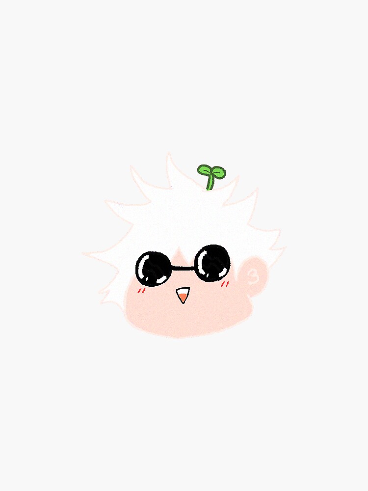 Chibi Gojo Satoru Sticker Satoru Gojo Jujutsu Kaisen Sticker For