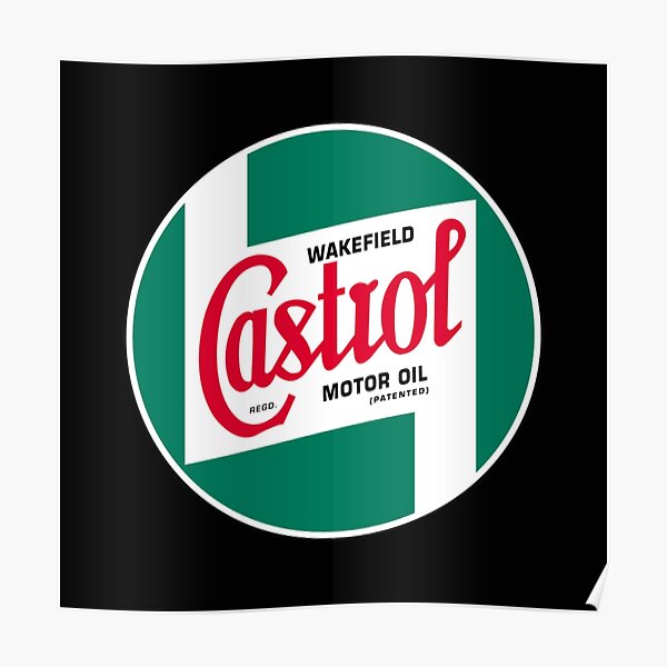 "Castrol" Poster by vorovave | Redbubble