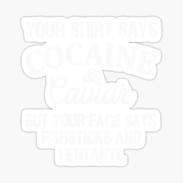 Cocaine Caviar Stickers | Redbubble