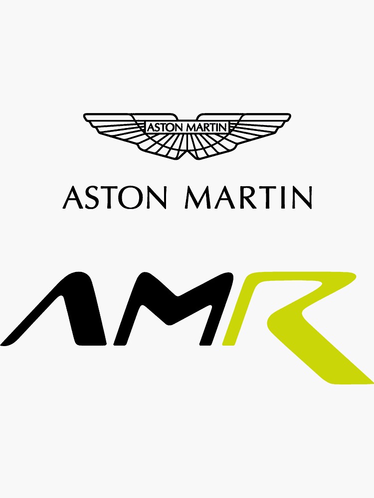 "CAR-AMR-ASTON MARTIN LOGO" Sticker for Sale by ucx501auto | Redbubble