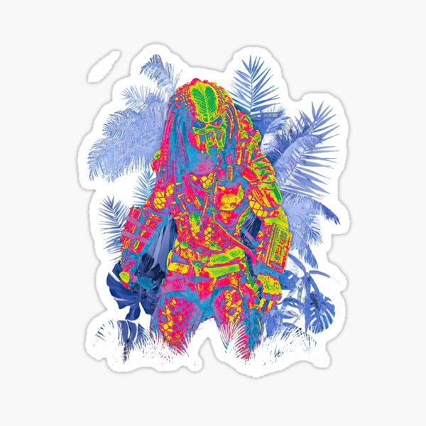 "predator vision" Sticker for Sale by AngelJames | Redbubble
