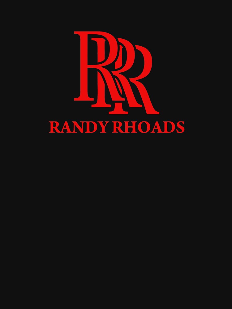 "Randy Rhoads" T-shirt for Sale by seshoumare | Redbubble | randy ...