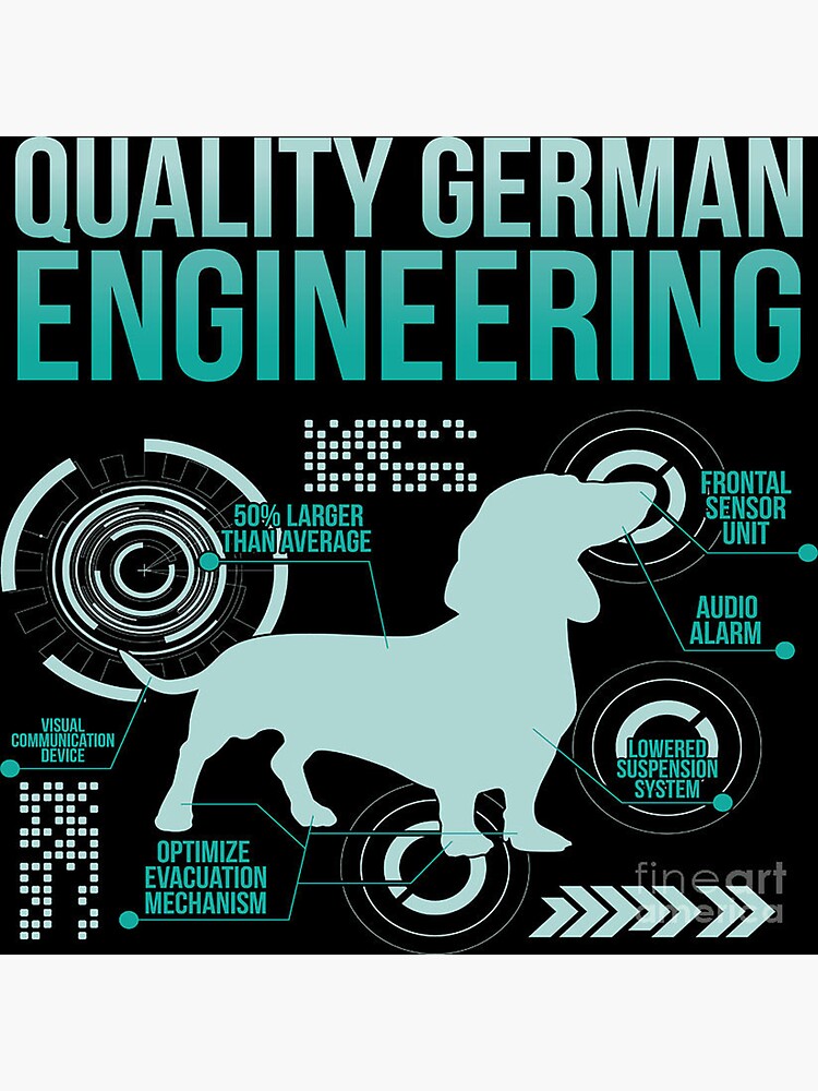 "Quality German Engineering" Sticker for Sale by YOUR-LOOK | Redbubble