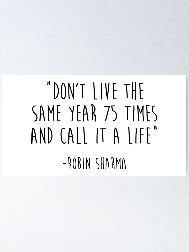 Robin Sharma Poster : Robin sharma, robin sharma quote, quote, black on ...