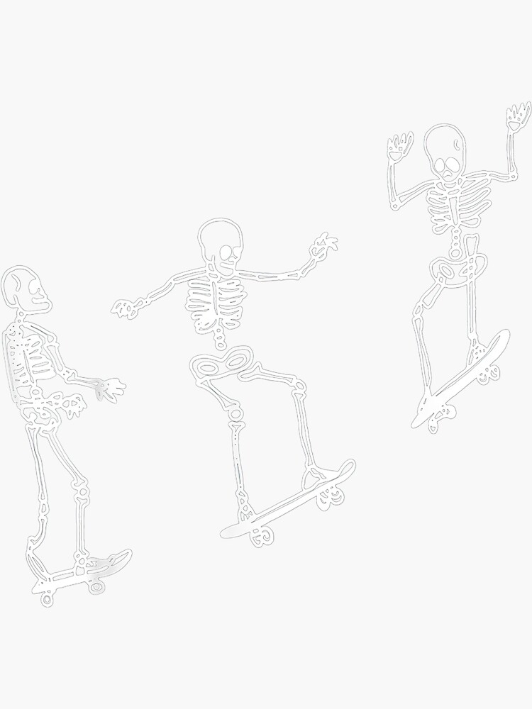 "skeleton skateboard skateboard stickers free, skateboard stickers ...