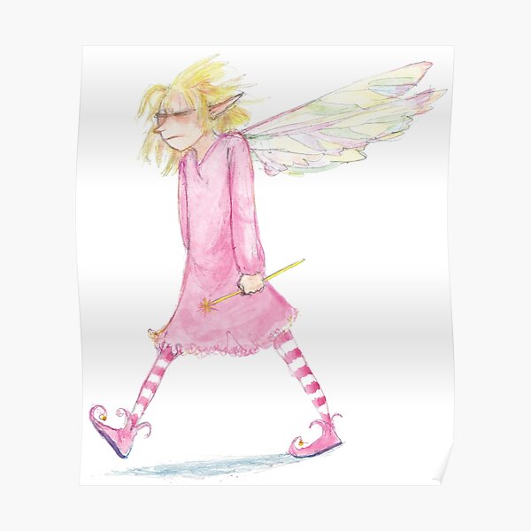 "Grumpy Fairy is at the End of Her Wand" Poster for Sale by ...