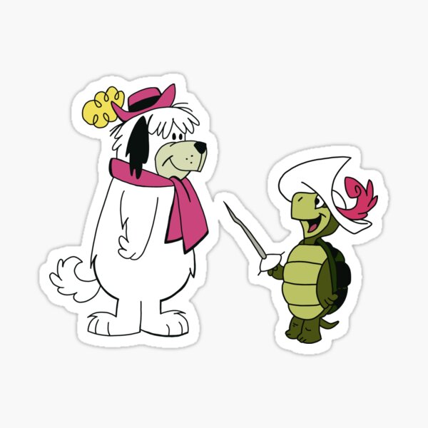 "Touché Turtle and Dum Dum" Sticker for Sale by MayhemArt | Redbubble