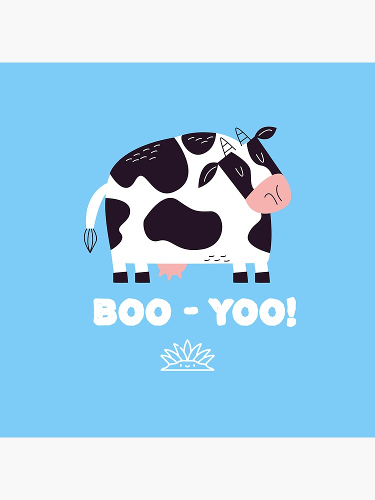 "Boo - Yoo: Cute & Lovely for U!" Sticker by Likatre | Redbubble