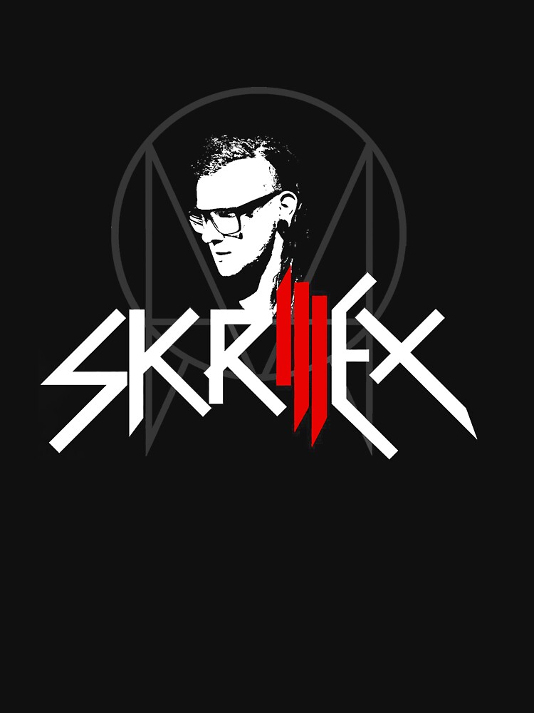 "SKRILLEX merch" T-shirt for Sale by jonspring | Redbubble | skrillex t ...