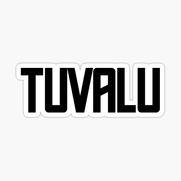 "Tuvalu" Sticker for Sale by MuzamilAhmed | Redbubble