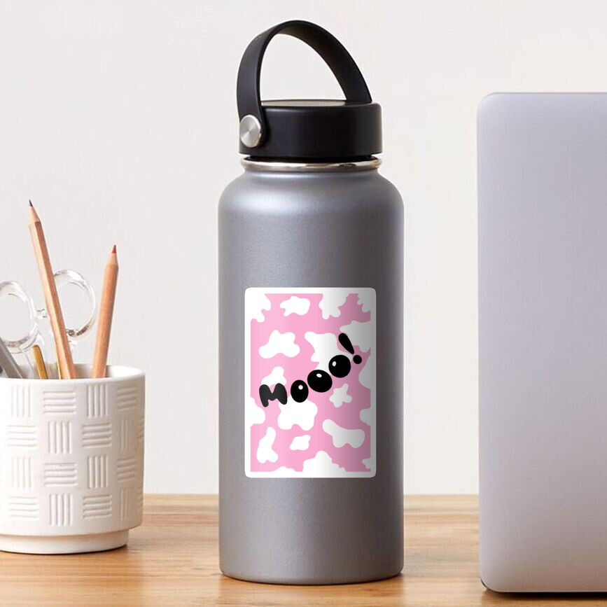 Pegatina «Doja Cat Mooo! Póster Inspirado Rosa» de itslucylou | Redbubble