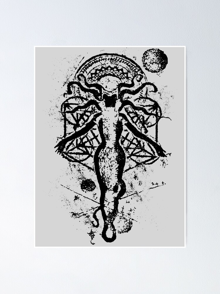 "Darkhold Witch of Chaos" Poster for Sale by Retro-Freak | Redbubble