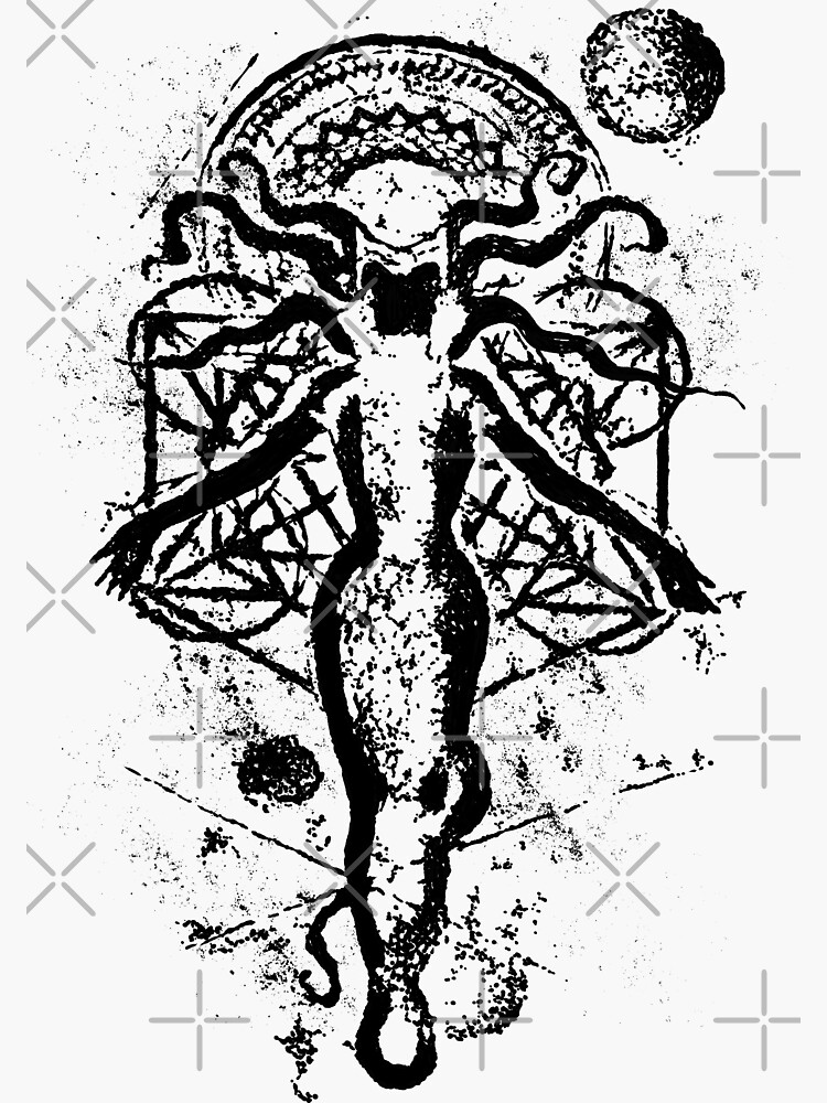 Sticker « Darkhold Witch of Chaos », par Retro-Freak | Redbubble