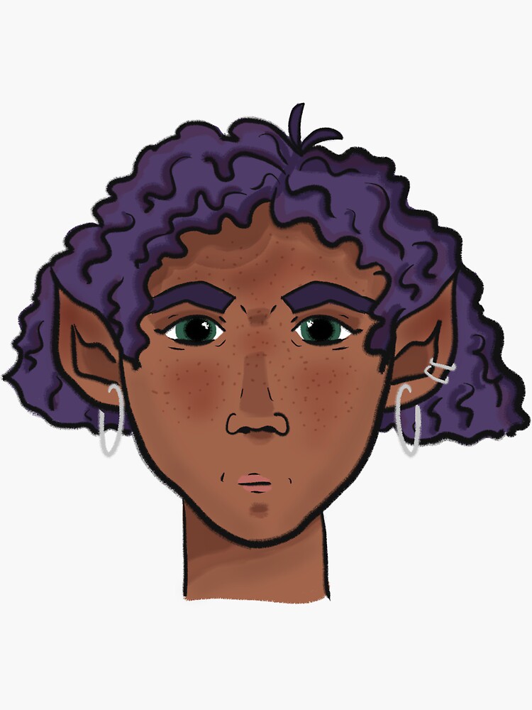 "Angry Elf" Sticker by minimorgana | Redbubble