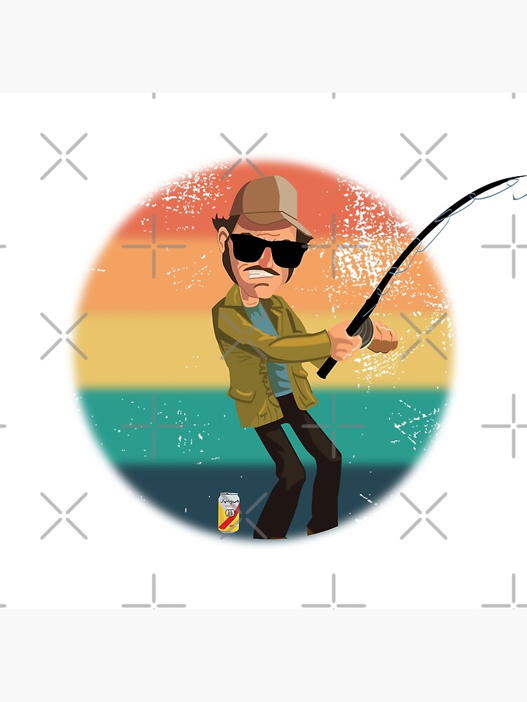 Cool Fisherman Premium Matte Vertical Poster sold by Kameron Hodgens ...