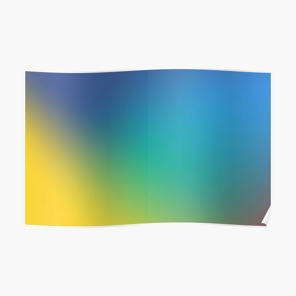 "Beautiful Grad Color" Poster for Sale by ShadowS-SHOP | Redbubble