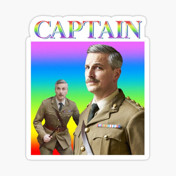 "The Captain Vintage/Retro Design" Sticker for Sale by amyternent ...