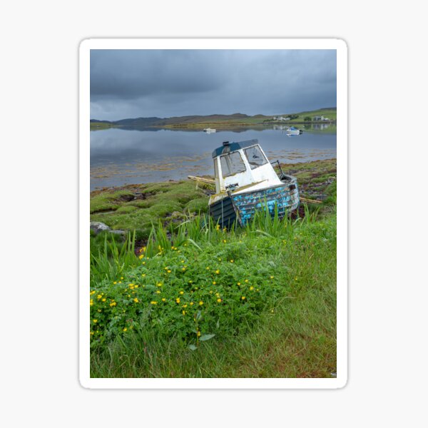 "Old Boat" Sticker for Sale by CliffGreen | Redbubble