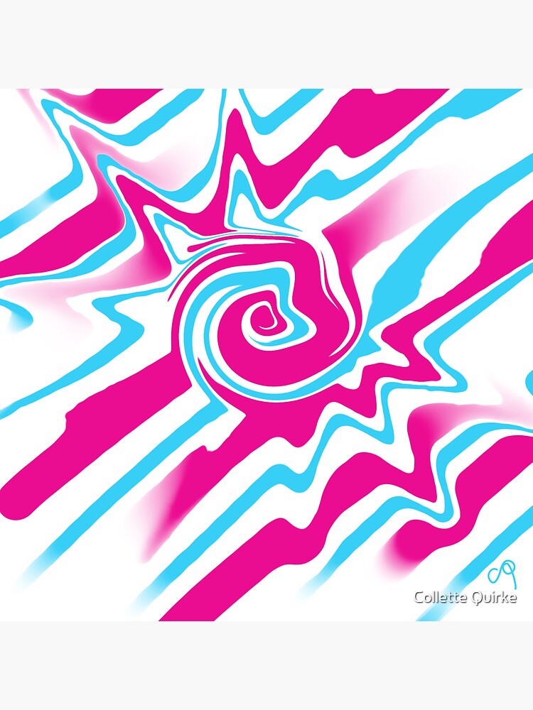 "Shocking" Sticker by CQuirkeArt | Redbubble