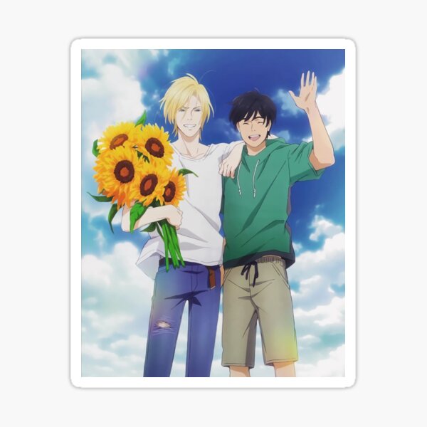 "Iconics Banana Fish" Sticker by david-gerard | Redbubble