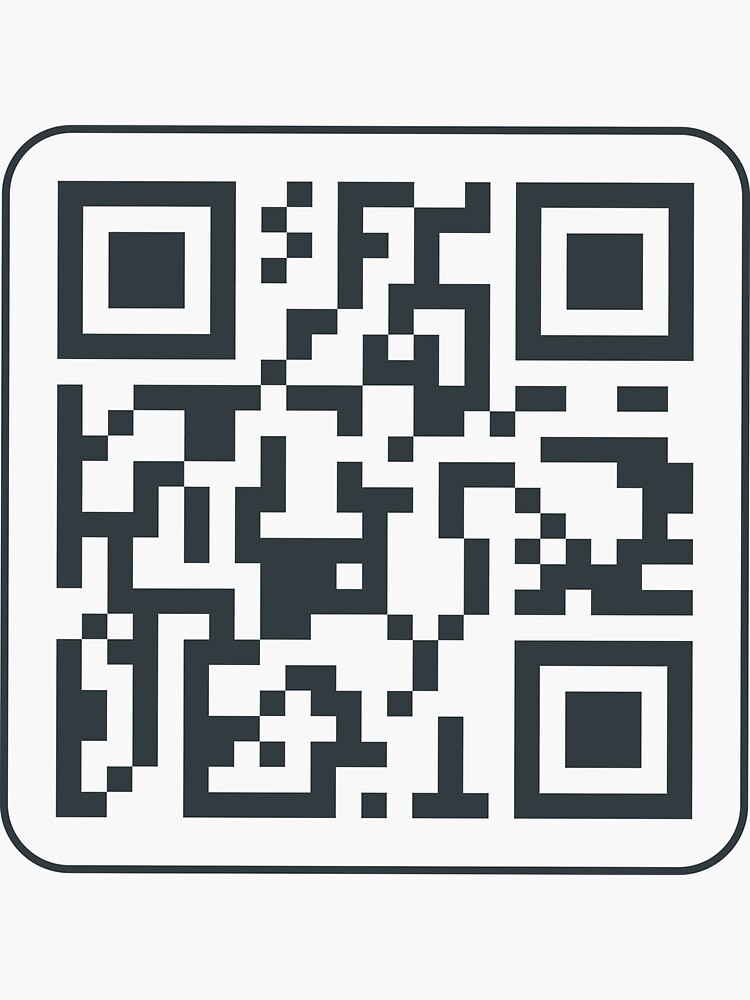 "Qr Code In Box" Sticker by lodarohit | Redbubble