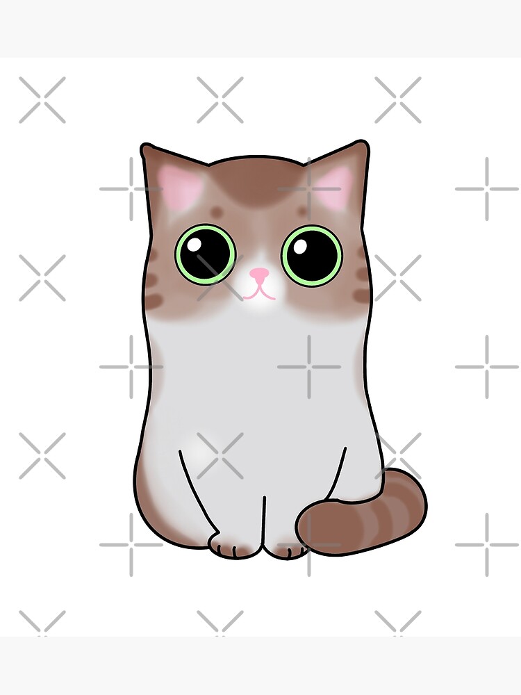Lindo Dibujo De Gatito Chibi