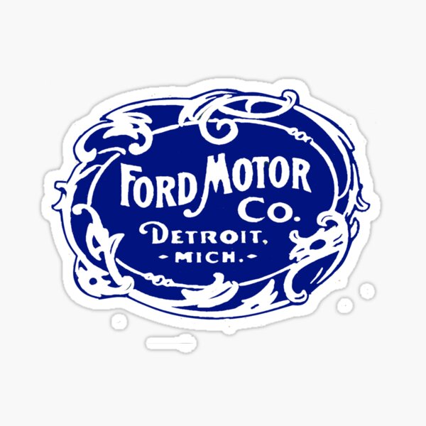 "Vintage Ford" Sticker for Sale by SwampfoxDesign | Redbubble