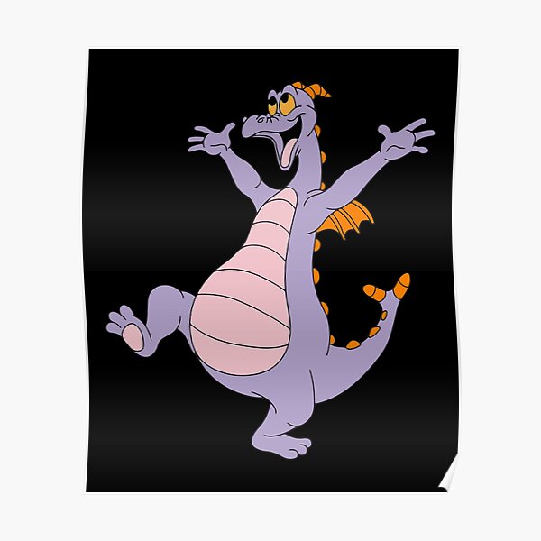 "Figment - Theme Park Art" Poster for Sale by MainStreetStudo | Redbubble