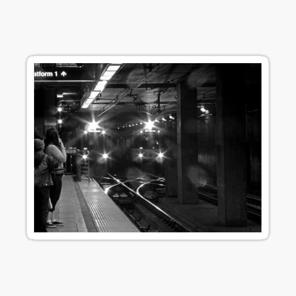 "Los Angeles Metro Rail" Sticker by CarolM | Redbubble