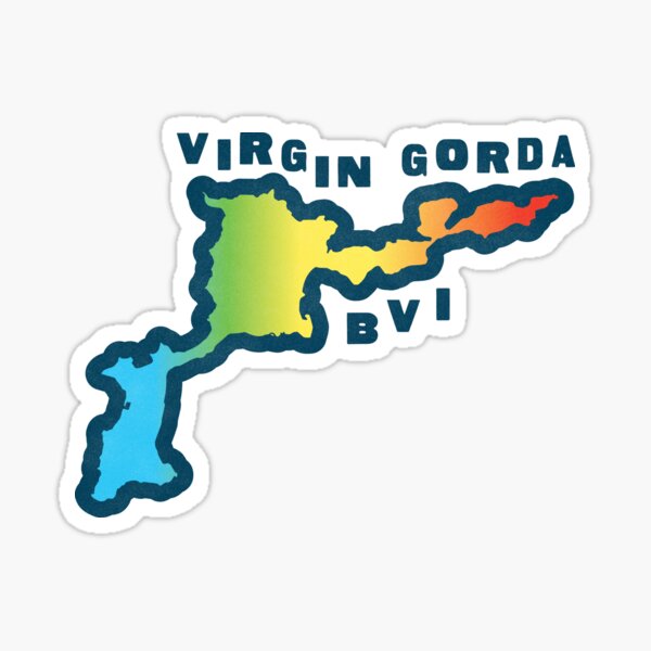 "Virgin Gorda BVI" Sticker for Sale by MartinRivas | Redbubble
