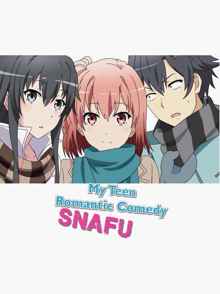 "My Teen Romantic Comedy SNAFU - logo " Sticker for Sale by Animeheros ...