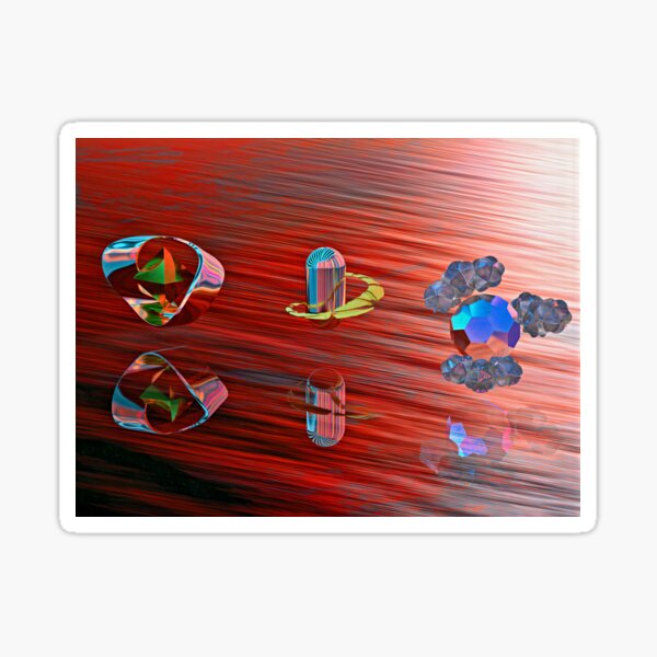 "Float" Sticker for Sale by Darkgardlight | Redbubble