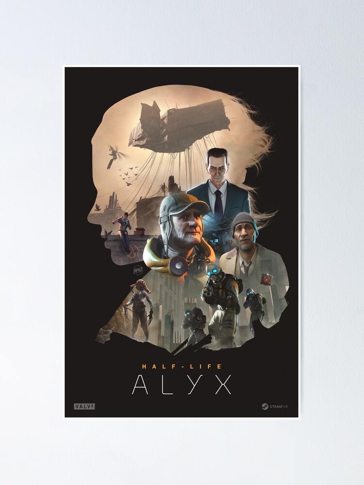"Half-Life: Alyx Original" Poster for Sale by midiya42 | Redbubble
