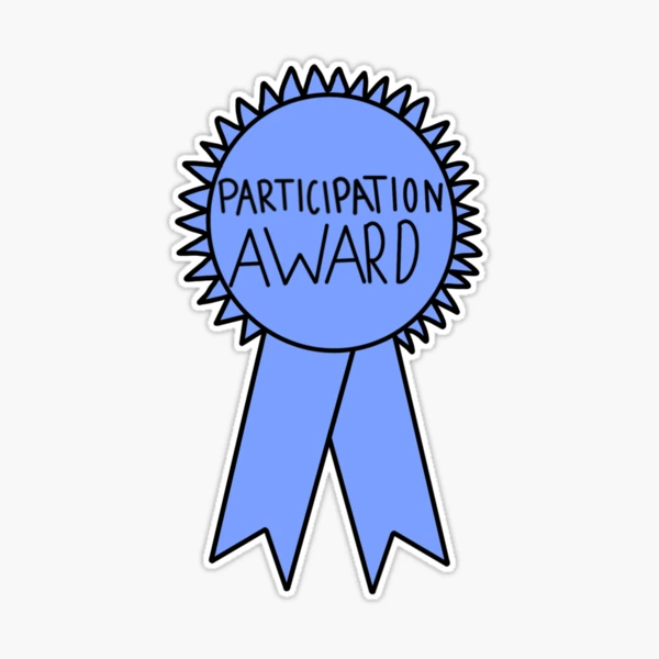Participation Award Ribbon Congratulations Rosette Ribbon PartyCheap