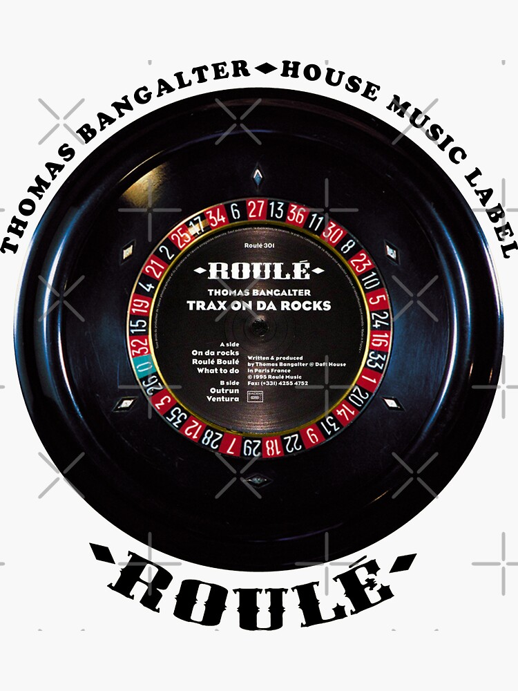 "Rolled Vinyl Thomas Bangalter House Music: MODEL white TRAX ON DA ...