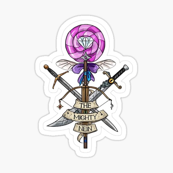 "The Mighty Nein Swords Diamond Lollipop Donuts Dungeons and Dragons ...