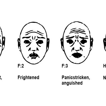 "Nuclear Waste Warning Faces Sticker" Greeting Card for Sale by ...