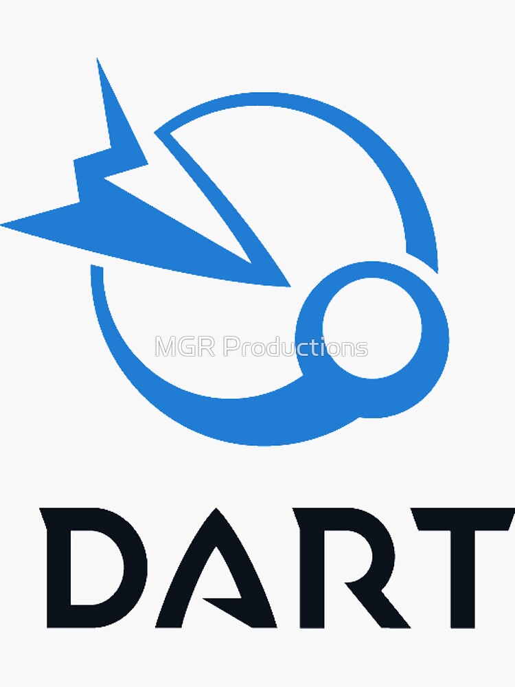 "DART Logo" Sticker for Sale by Quatrosales | Redbubble
