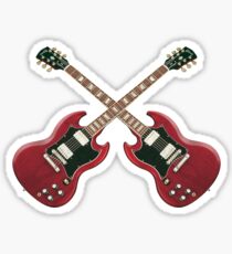 Gibson Sg Stickers | Redbubble