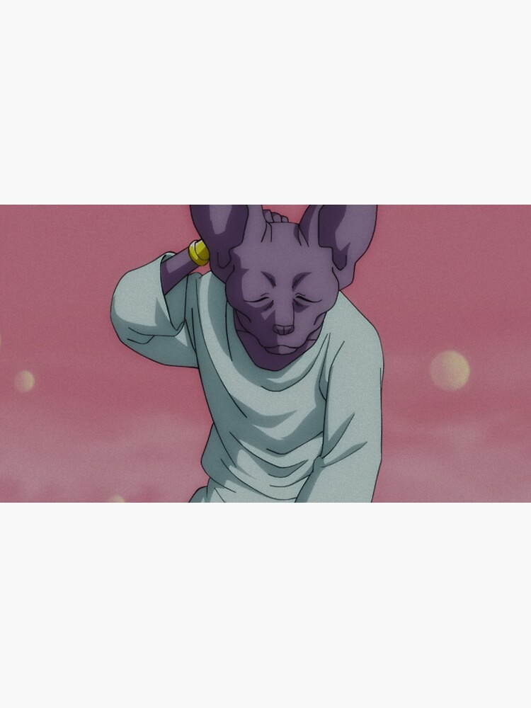 "Beerus God of Destruction " Sticker for Sale by CloudHashira | Redbubble