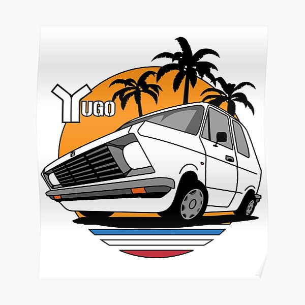 "Yugo Fun" Poster by jaffagear | Redbubble