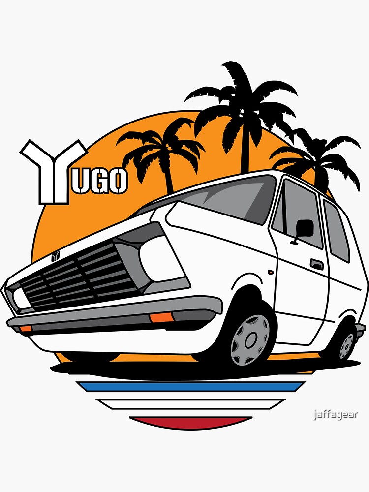 "Yugo Fun" Sticker for Sale by jaffagear | Redbubble